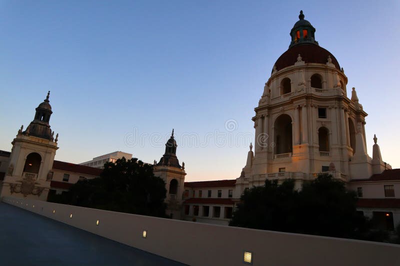 Pasadena (LA County), California: Pasadena City Hall Editorial Stock ...