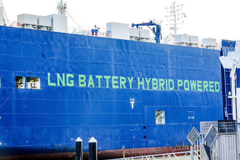 Large Hybrid Powered Cargo Ship Stock Photos - Free & Royalty-Free ...