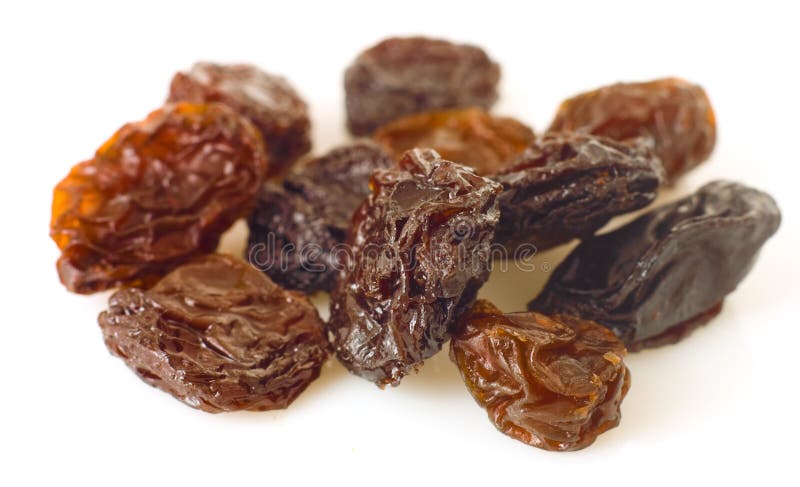 Pasas dulces imagen de archivo. Imagen de macro, postre - 4614825