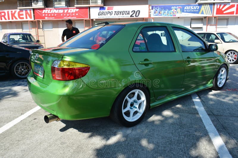 Toyota Vios at Toyota Group 20 in Pasay, Philippines Editorial Image ...