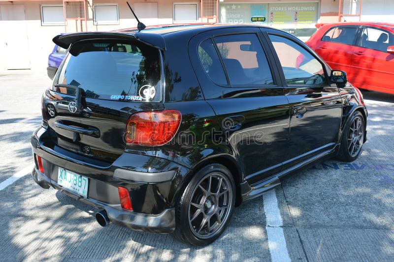 Toyota Vitz at Toyota Group 20 in Pasay, Philippines Editorial Stock ...