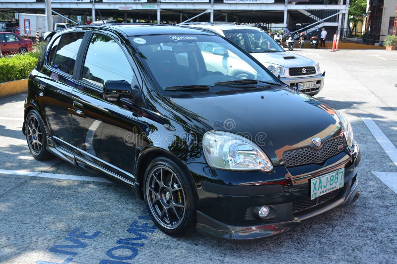 Toyota Vitz at Toyota Group 20 in Pasay, Philippines Editorial Stock ...