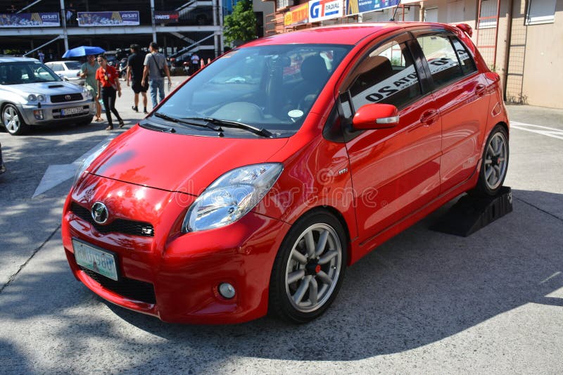 Toyota Vitz at Hatch Culture Summer Meet Event in Paranaque ...