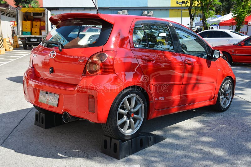 Toyota Vitz at Toyota Group 20 in Pasay, Philippines Editorial Image ...