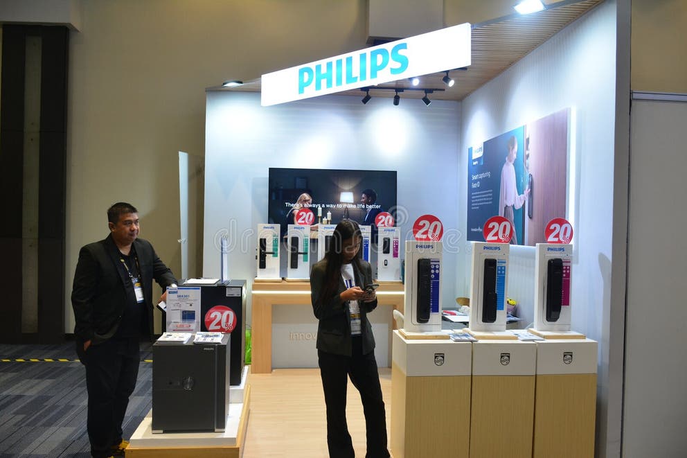 Philips Booth at Philconstruct Expo in Pasay, Philippines Editorial ...