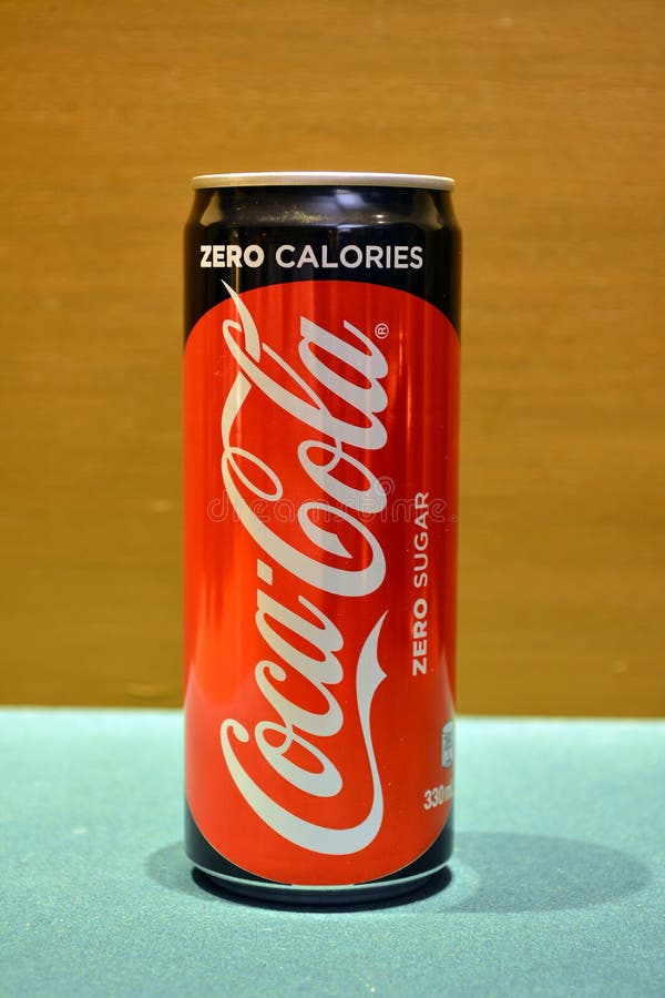 Coca Cola Zero Can in Pasig, Philippines Editorial Stock Image - Image ...