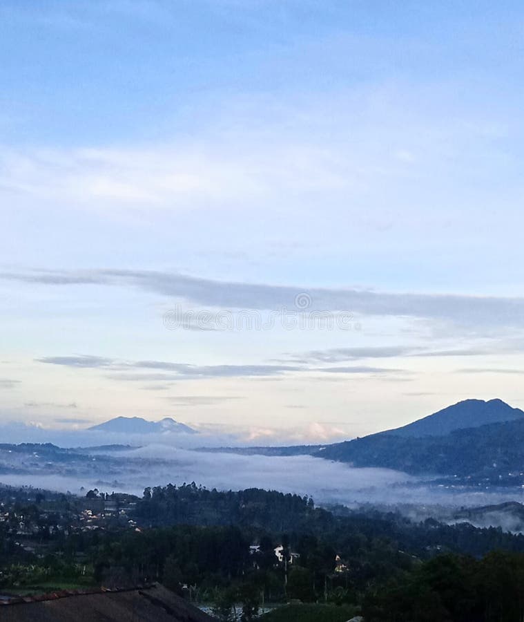 Pasir Angling Cibodas stock image. Image of mountain - 263250039