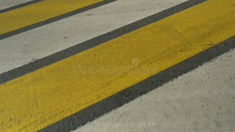 Paso peatonal de cebra almacen de video. Vídeo de marca - 157977859