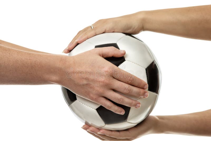 Pass the ball stock image. Image of caucasian, professional - 58868551