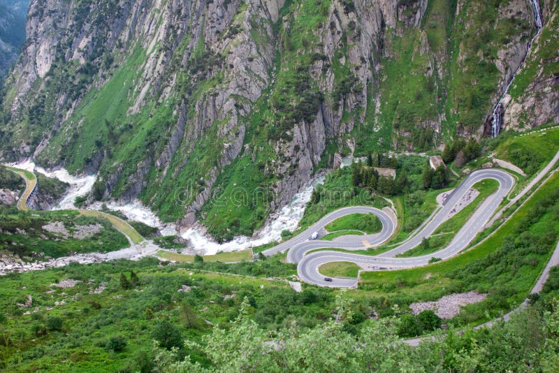 Pass the Great St Bernard stock image. Image of switzerland - 27454487