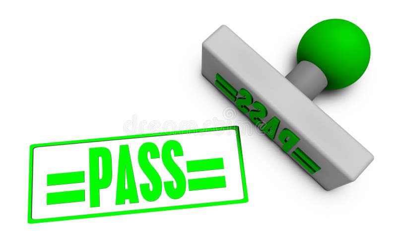 Pass Stamp stock illustration. Illustration of rubber - 31376755