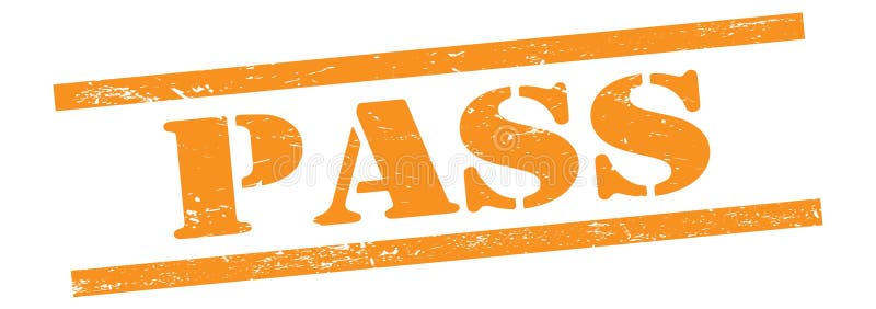 PASS Text Written on Wooden Frame School Blackboard Stock Image - Image ...