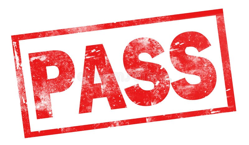 Pass. Seal and imprint stock illustration. Illustration of background ...