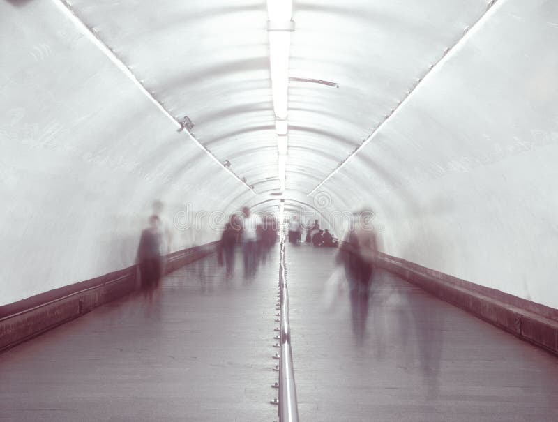 Passage 3. stock image. Image of people, passageway, move - 506083