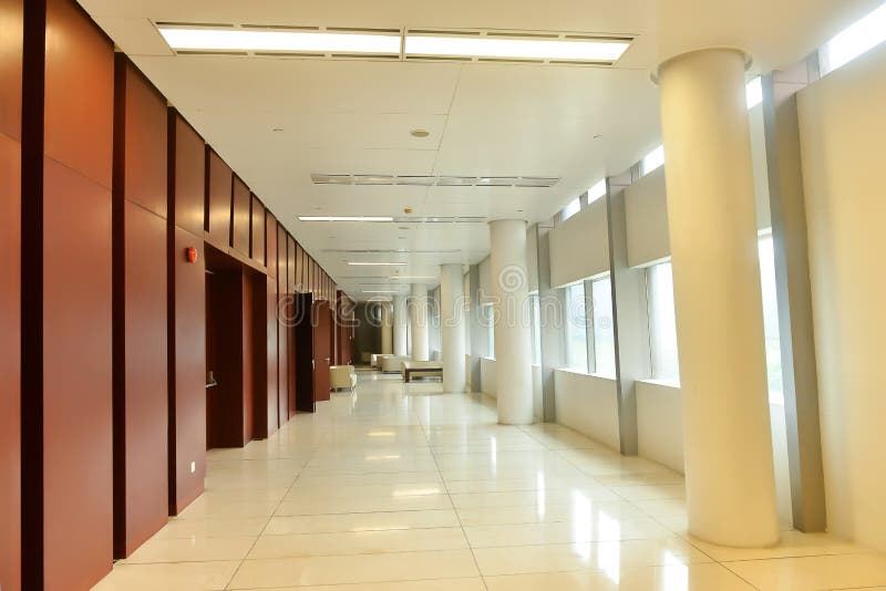 Passageway aisle corridor stock photo. Image of lighting - 102558590