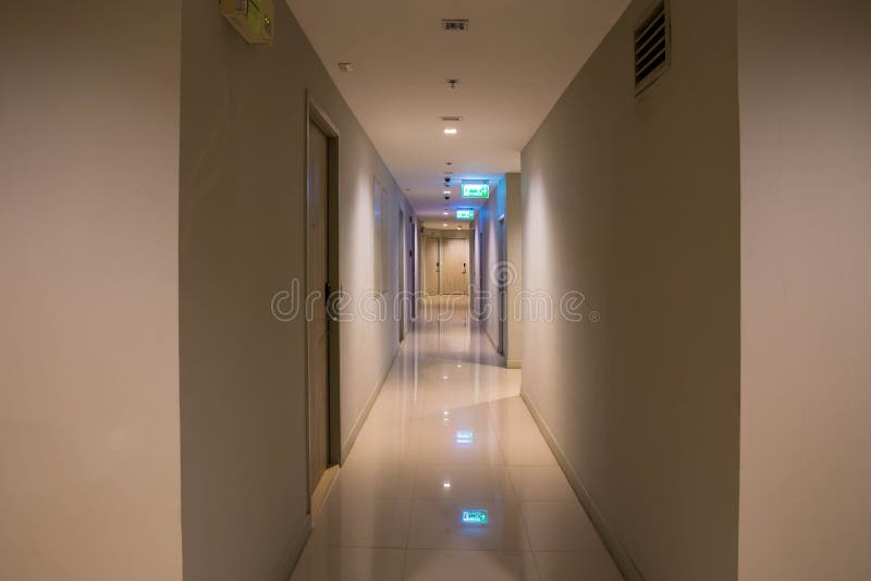 Passage in Hotel Room with Nobody Stock Image - Image of cozy, floor ...