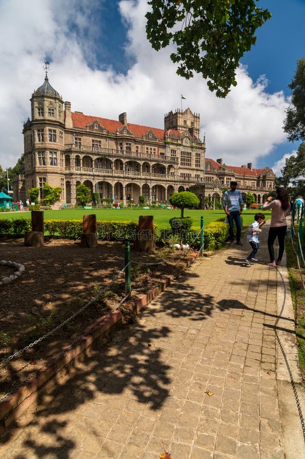 Viceregal Lodge Near Shimla, Himachal Pradesh, India Editorial Stock ...