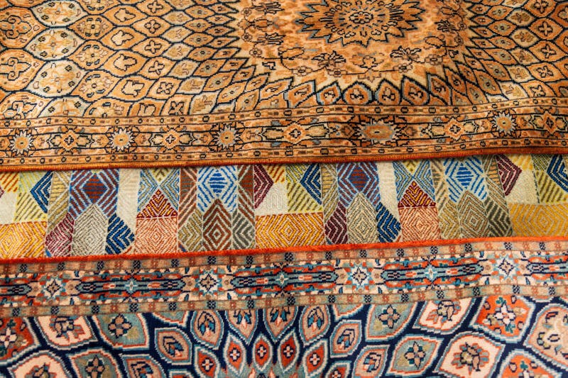 Carpets and Rugs at a Textile Factory in Jaipur Editorial Photo - Image ...