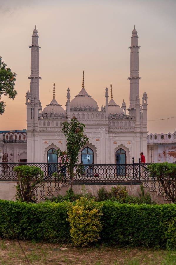 The Husainabad Mosque in the Chota Imambara Grounds Editorial Photo ...