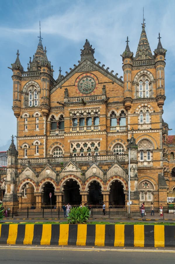 Chhatrapati Shivaji Terminus, Mumbai, India Editorial Photography ...