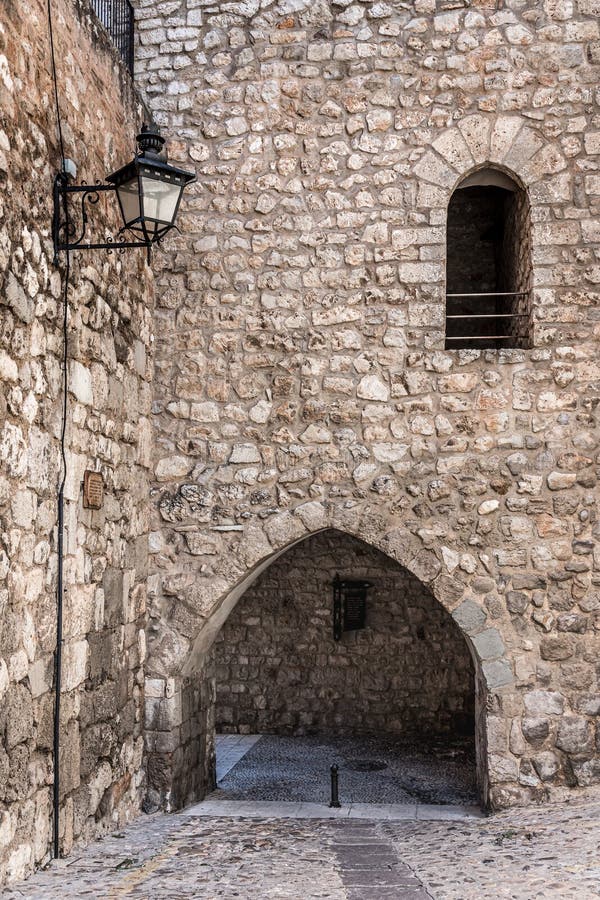 Passage through a Medieval Archway Stock Image - Image of architecture ...
