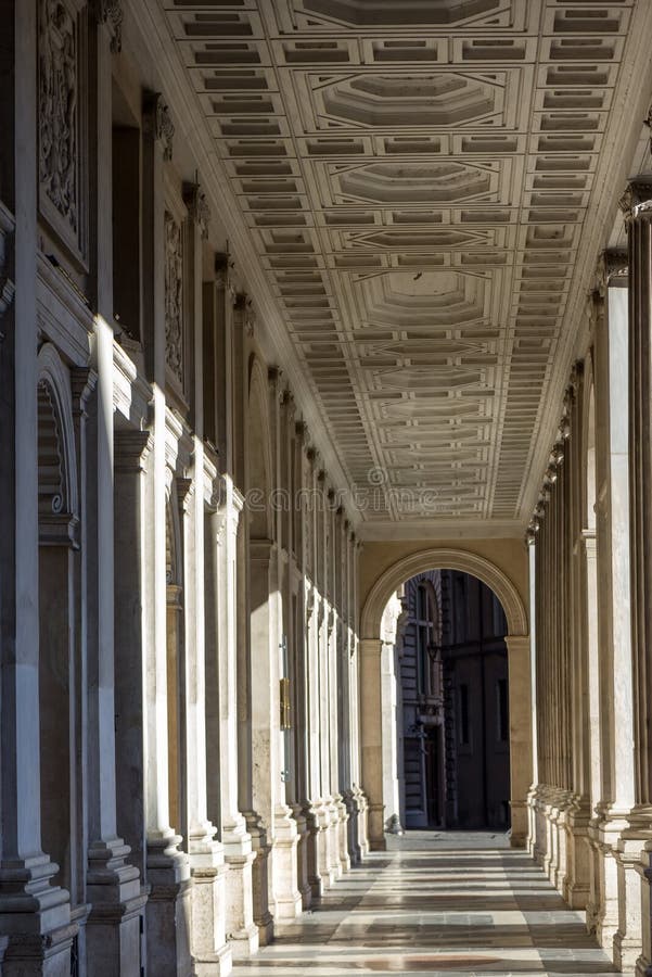 Columns on Rome Forum stock image. Image of empire, traditional - 6870087