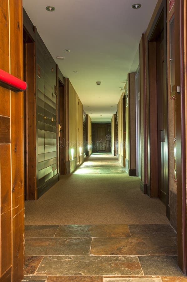 Passage of the rooms stock image. Image of structure - 34032105