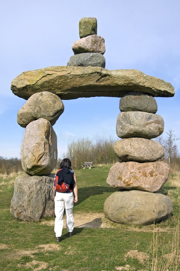 Passages De Marcheur Par Le Port De Drenthe Photo stock - Image du ...