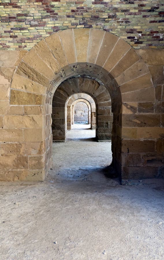 Ancient Castle Passageway stock photo. Image of building - 23495518