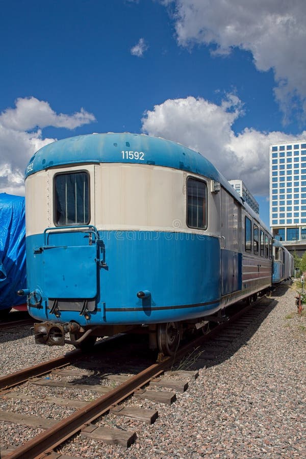Passanger railroad car. stock image. Image of transport - 350549773