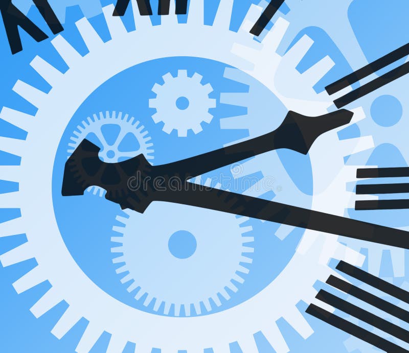 Passare tempo illustrazione di stock. Illustrazione di illustrazione ...