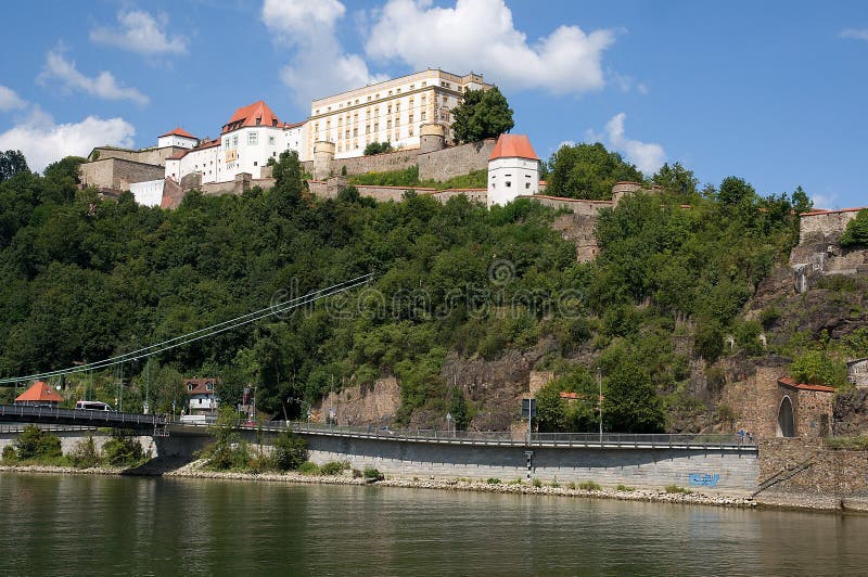 Passau, Germany stock image. Image of landmarks, rivers - 29325877