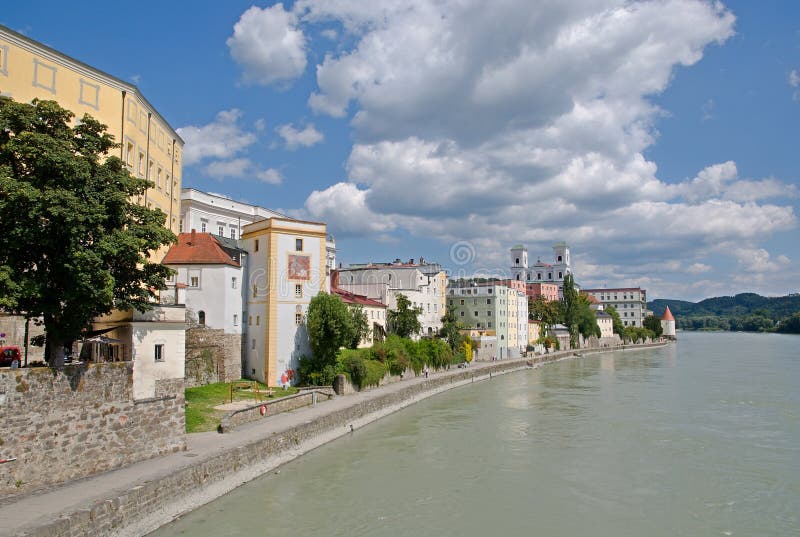 Passau, Germany stock photo. Image of passau, town, landmarks - 29326416