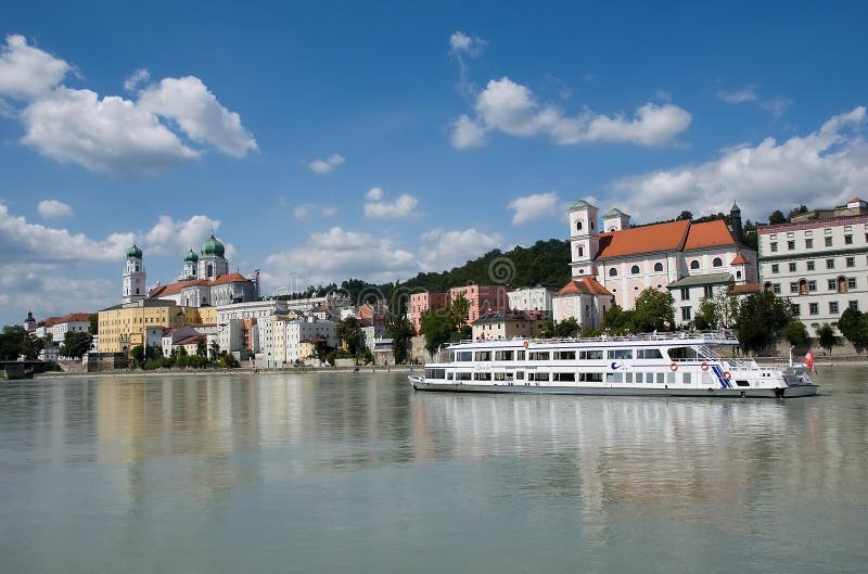 Passau, Germany editorial stock image. Image of turm - 29326829