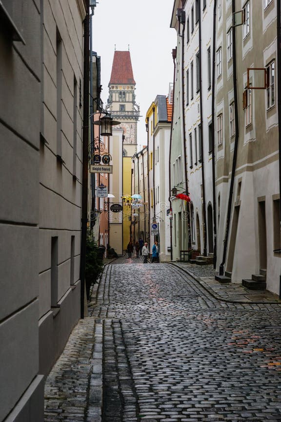 Passau, Germany editorial photography. Image of signs - 73023152