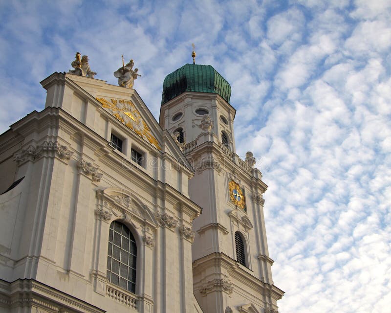 Passau, St. Stephans Cathedral Stock Image - Image of germany, details ...