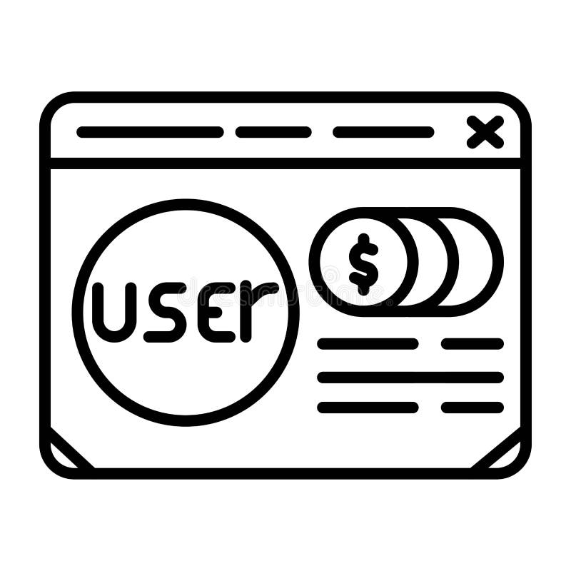 Passbook Icon Vector Image. Stock Vector - Illustration of outline ...