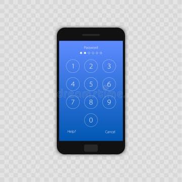 Screenlock Password Stock Illustrations – 93 Screenlock Password Stock ...