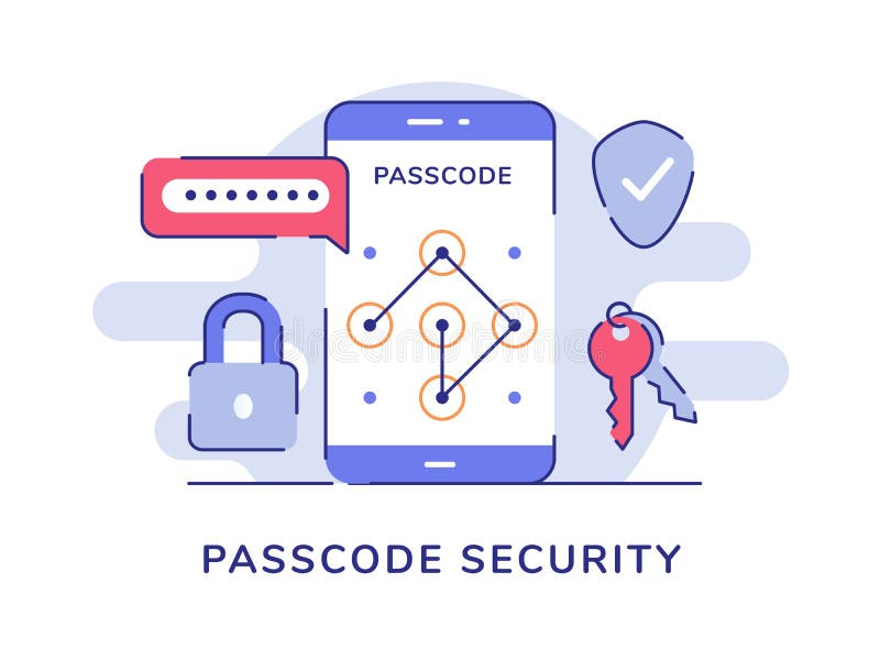 Numeric Passcode Stock Illustrations – 92 Numeric Passcode Stock ...