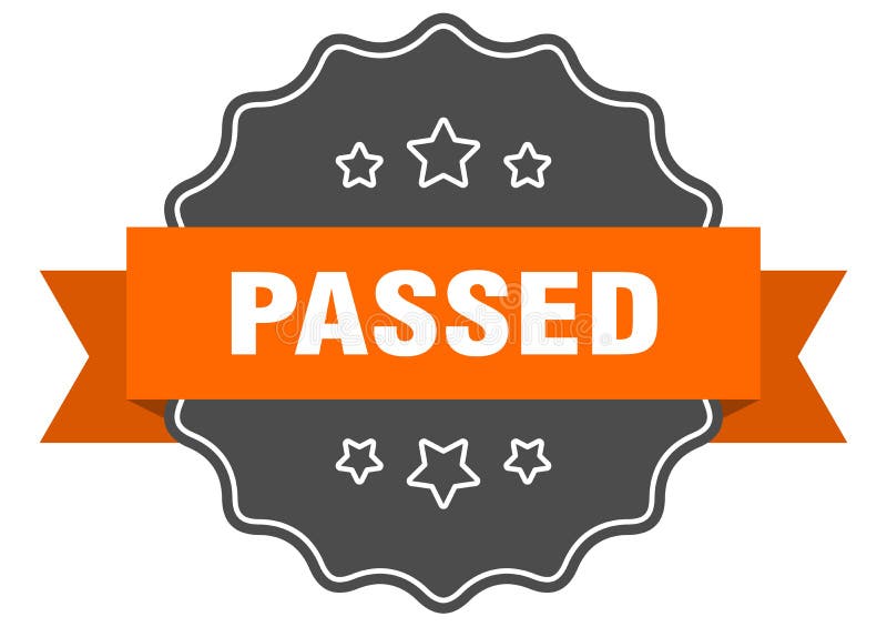 QC Passed Red Label for Business Stock Illustration - Illustration of ...