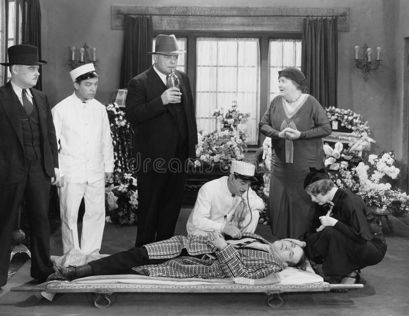 Passed out stock image. Image of drama, female, anxiety - 51995361