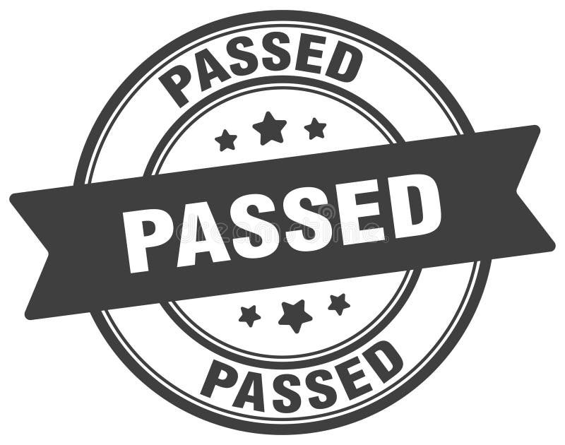 Qc Passed Stamp, Vector Badge Stock Vector - Illustration of vector ...