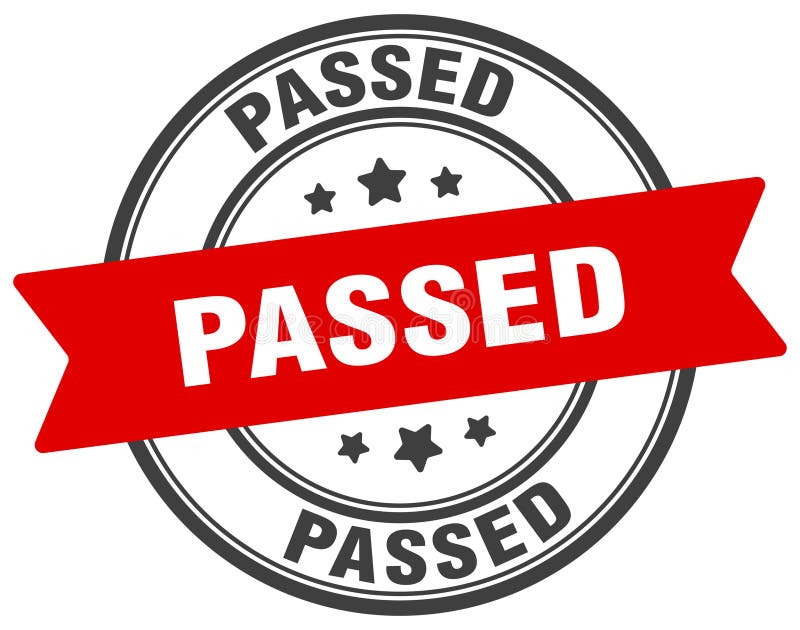 Qc Passed Stamp, Vector Badge Stock Vector - Illustration of vector ...