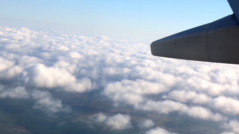 Aircraft Banking for Descent Stock Video - Video of descent, plane ...