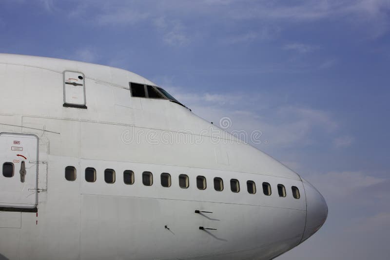 Passenger Airliner stock photo. Image of plane, business - 817488
