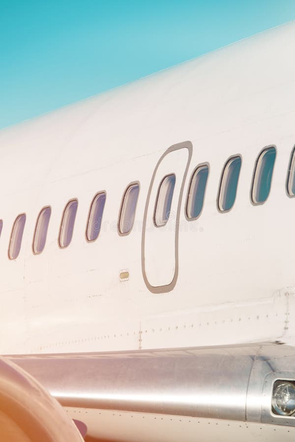 Windows Airplane Emergency Exit Door Stock Photos - Free & Royalty-Free ...