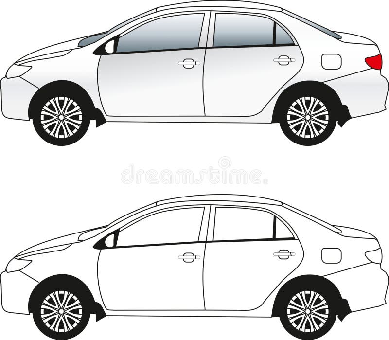 Generic Passenger Street Rally Car Stock Illustrations – 1 Generic ...
