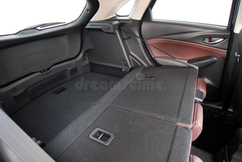 Car trunk inside stock photo. Image of folded, land - 121967390