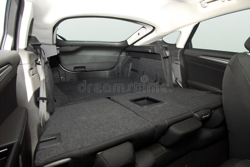 Car trunk inside stock photo. Image of automobile, journey - 36359824