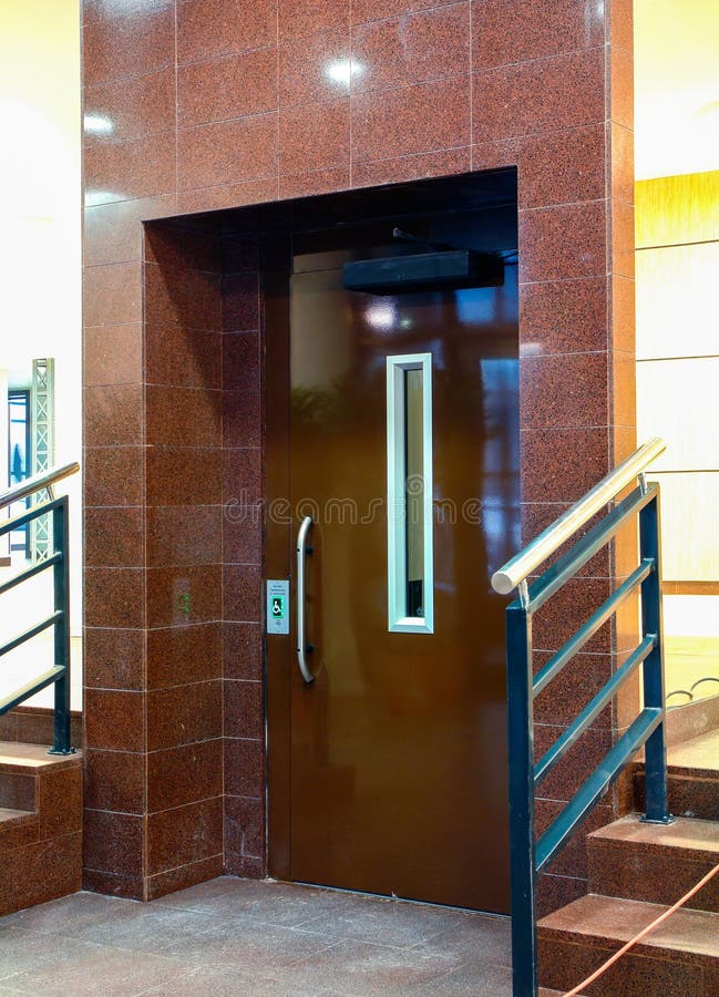 Passenger elevator cabin stock photo. Image of elevator - 91553494